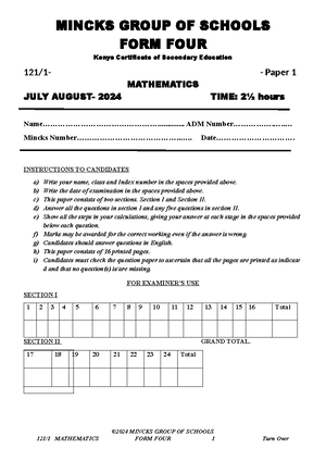 BIO PP3 QS PRE-MOCK 2024 - ©2024 The Success Path Mock Examinations ...