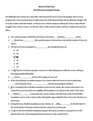 Tack Identification Activity Worksheet Answers - Being a knowledgeable ...