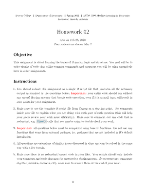 Homework 01 Answer Key - ♦st♦♥ ♦ ♣ rt♠ ♥t♦ ♦♥♦♠ s ♣r ♥ ♥ r♥ ♥ - Studocu