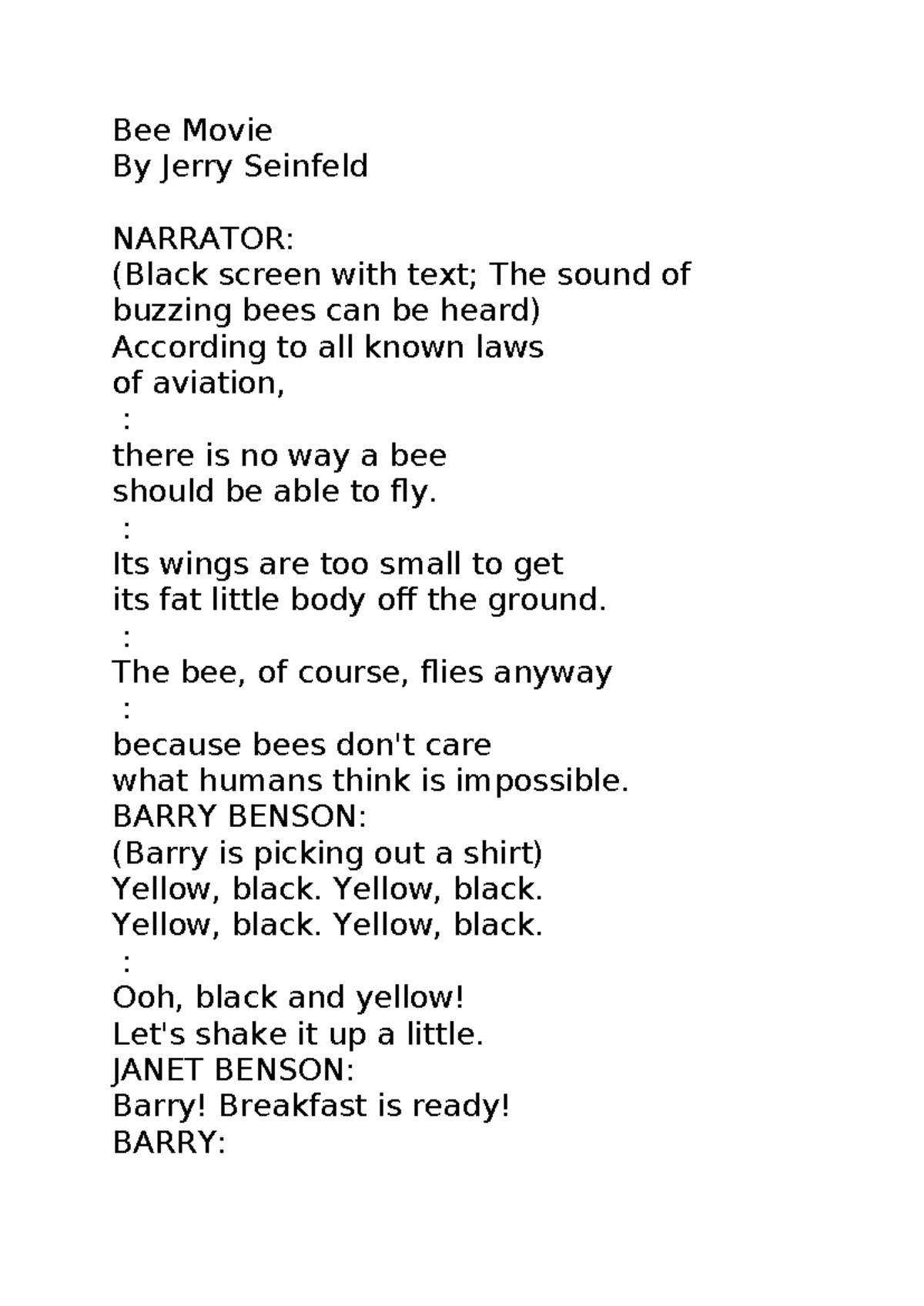 Bee EEeee E m Ov Ie EEee Sc Ri PT Fu Ll i N c Ool ne W f On T - Bee ...