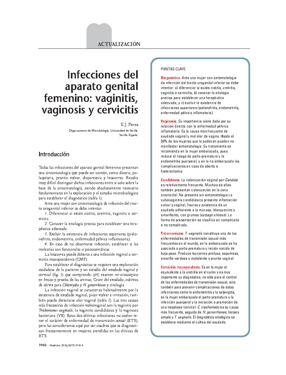 Vaginitis vaginosis cervicitis Medicine - ACTUALIZACIÓN Introducción ...