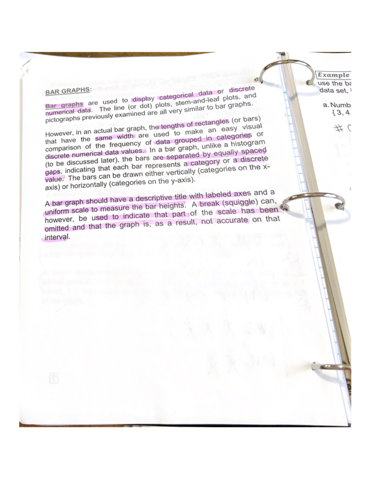BAR Graphs - notes - MATH 3133 - Studocu