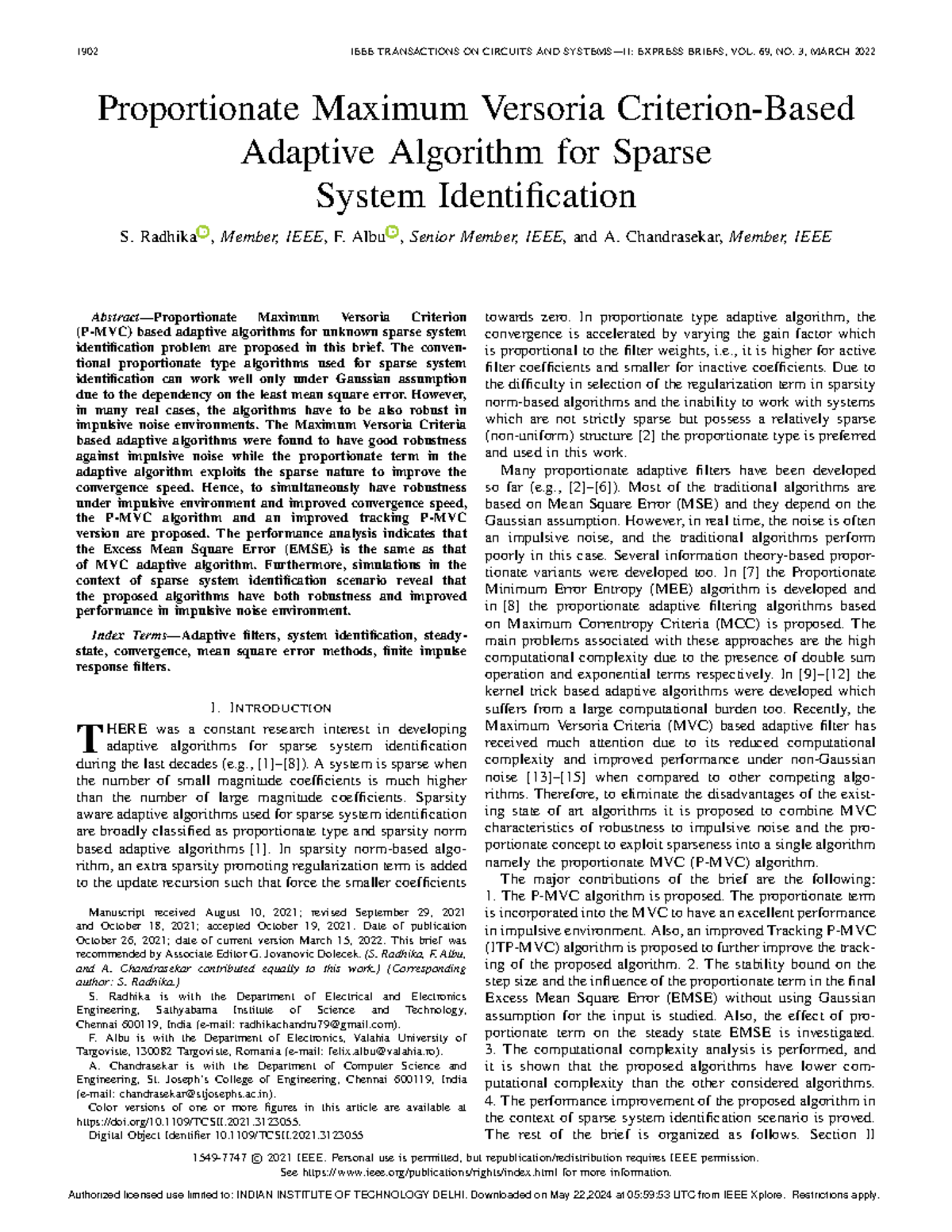 Proportionate Maximum Versoria Criterion Based Adaptive Algorithm For Sparse System