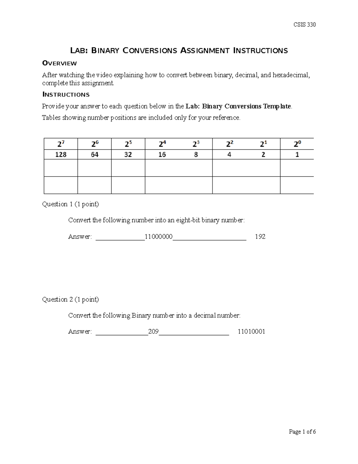 Cray Lab4 - form of what we used in class should have answers - LAB ...