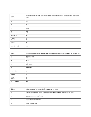Assignment document - Computer Architecture - FPT - Studocu