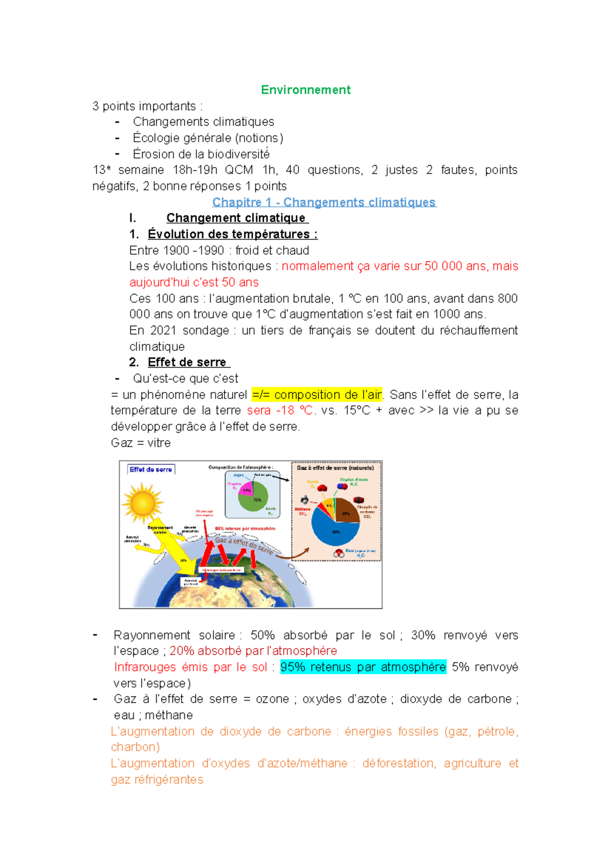 Environnement S5 - y compris tous les cours - Environnement 3 points ...