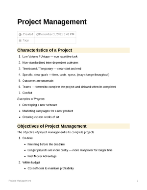 Performance Measures - Professor Ajay Das Fall 2021 OPM 3000 ETRA ...