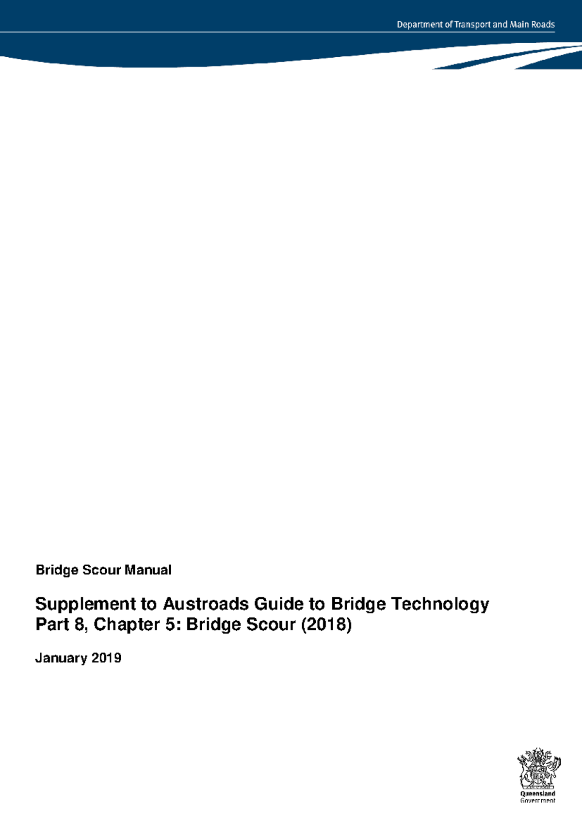 Bridge Scour Manual - Bridge Scour Manual Supplement to Austroads Guide to Bridge Technology ...