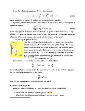 Applications of Calculus-3 - − — − − − The equation (5) is a ...