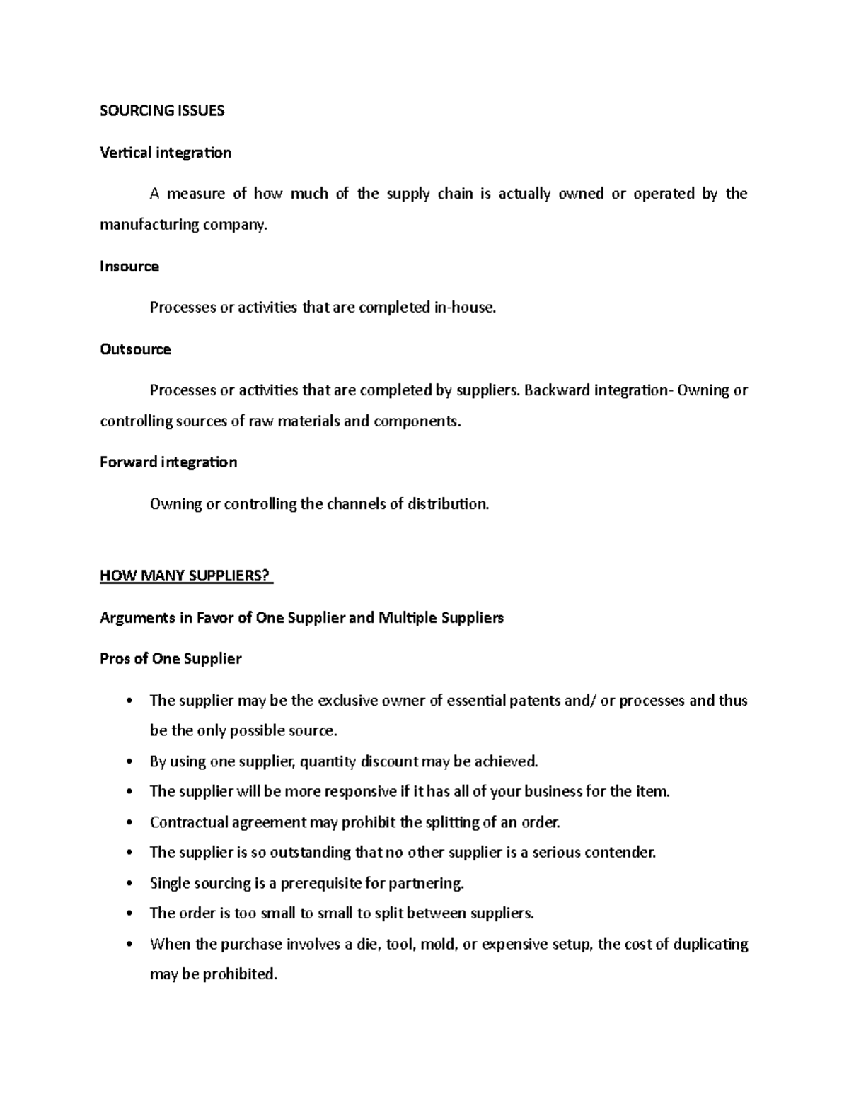 Sourcing Issues - ASDFGHJKASDFGHJKLQWERTYUIOASDFGHJKASDFGHJKLQWERTYUIO ...