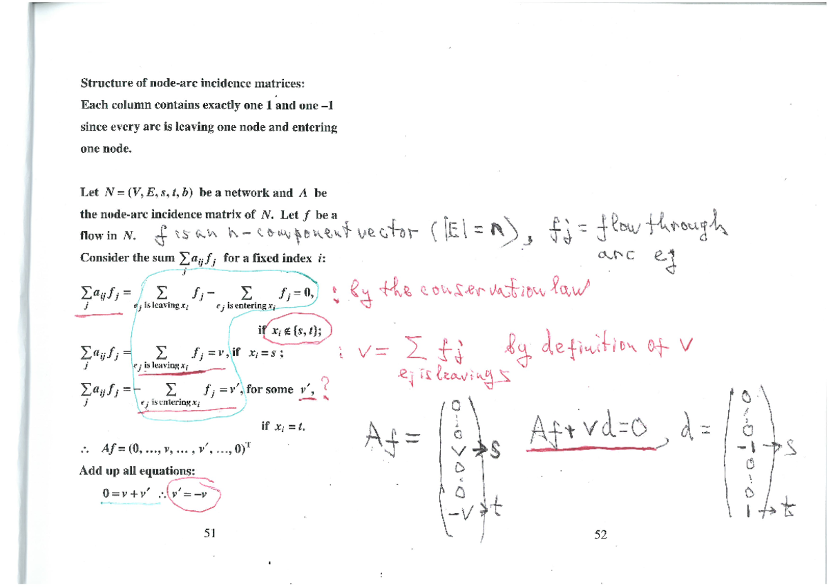 Lecture 5 Max Flow As LP Problem - 06 21624 - Studocu