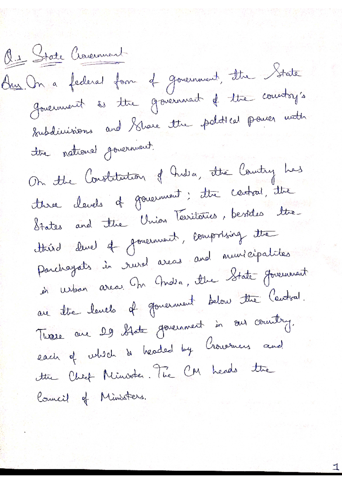 Governance - handwritten management notes - MBA - Studocu