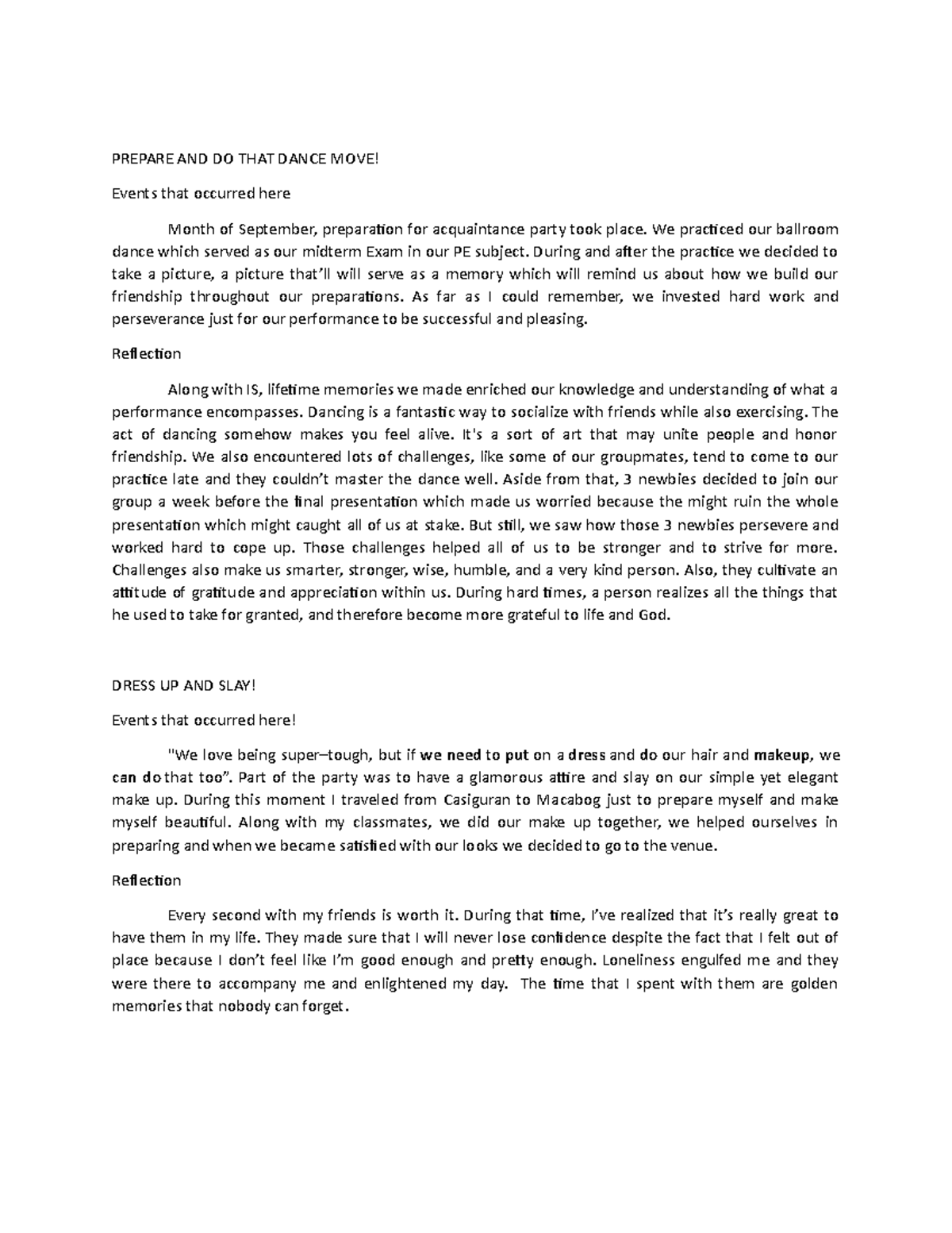 Hbhbhb - jijijiljiljojop;kpk - PREPARE AND DO THAT DANCE MOVE! Events ...