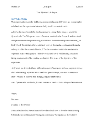 Heat Conduction Lab Report - 1 TITLE OF EXPERIMENT Linear Heat Conduction – Experiment A 2 ...