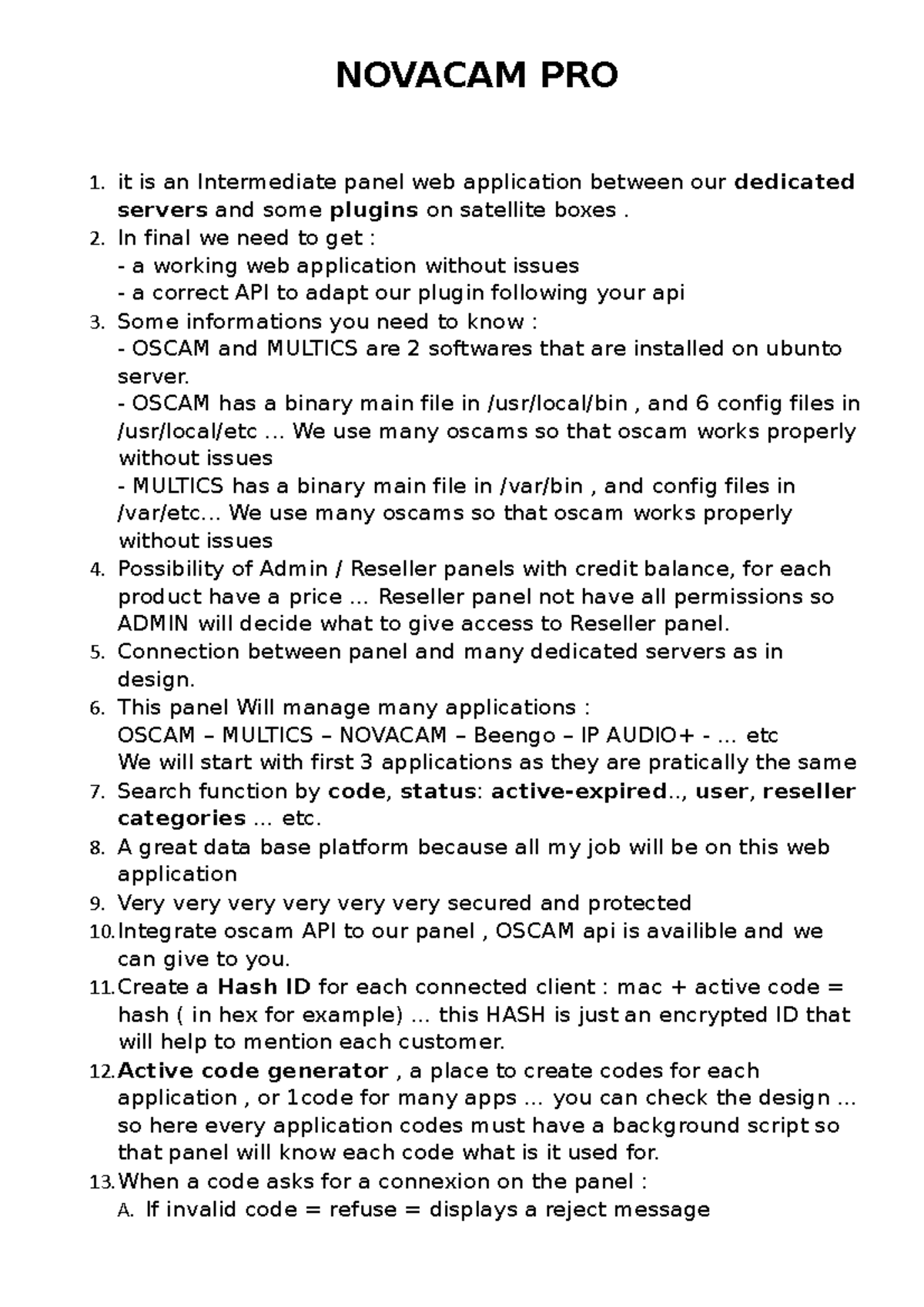 Novacam PRO - jhdsfajksdhfgasjkdhfgasjhkf - NOVACAM PRO it is an ...