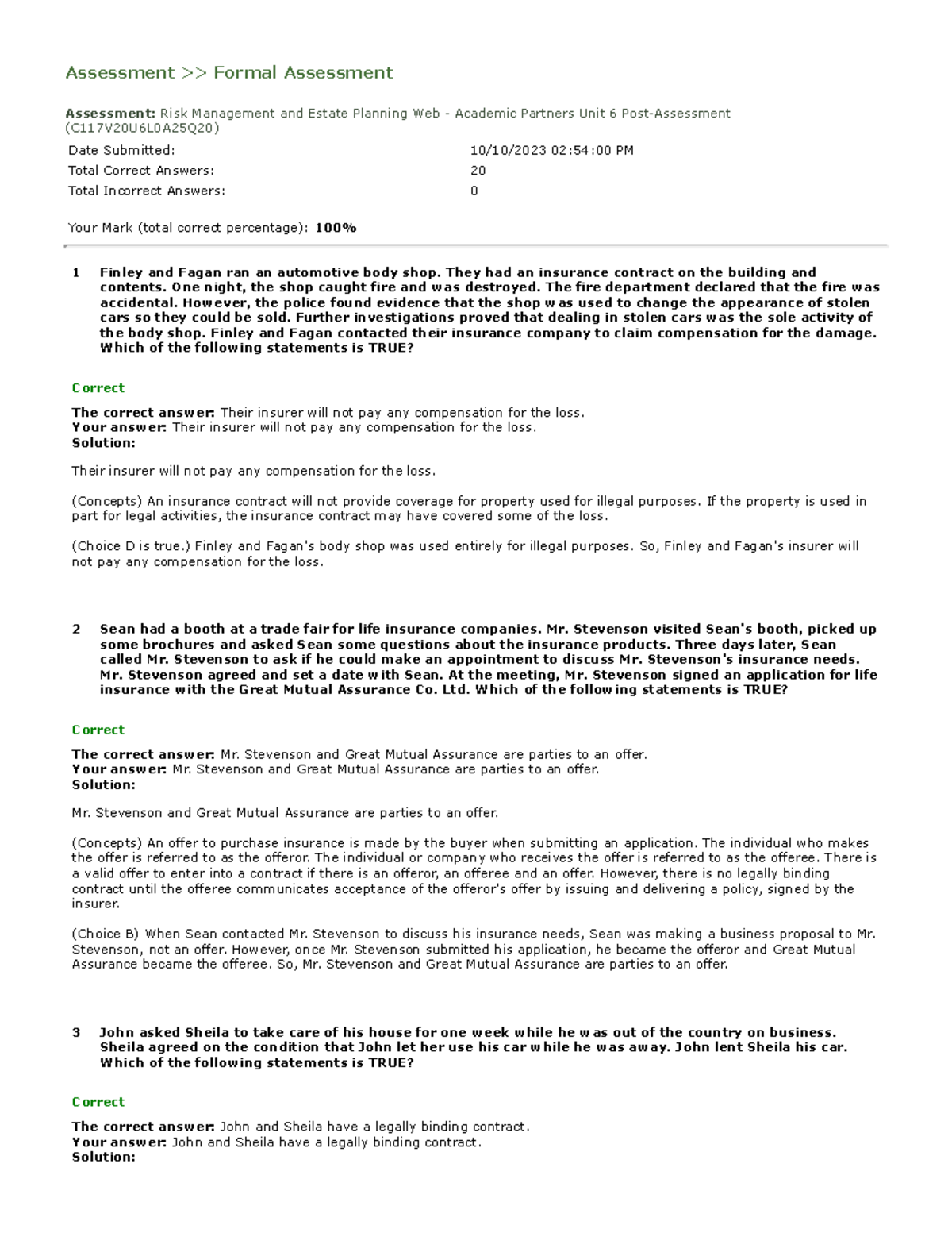 Formal Assessment 6 - Practical exercise - Assessment >> Formal ...