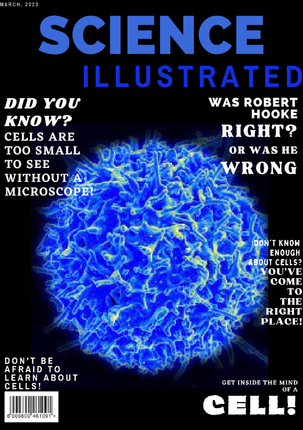 Biology Magazine Front Cover - MARCH, 2023 SCIENCE ILLUSTRATED DID YOU ...