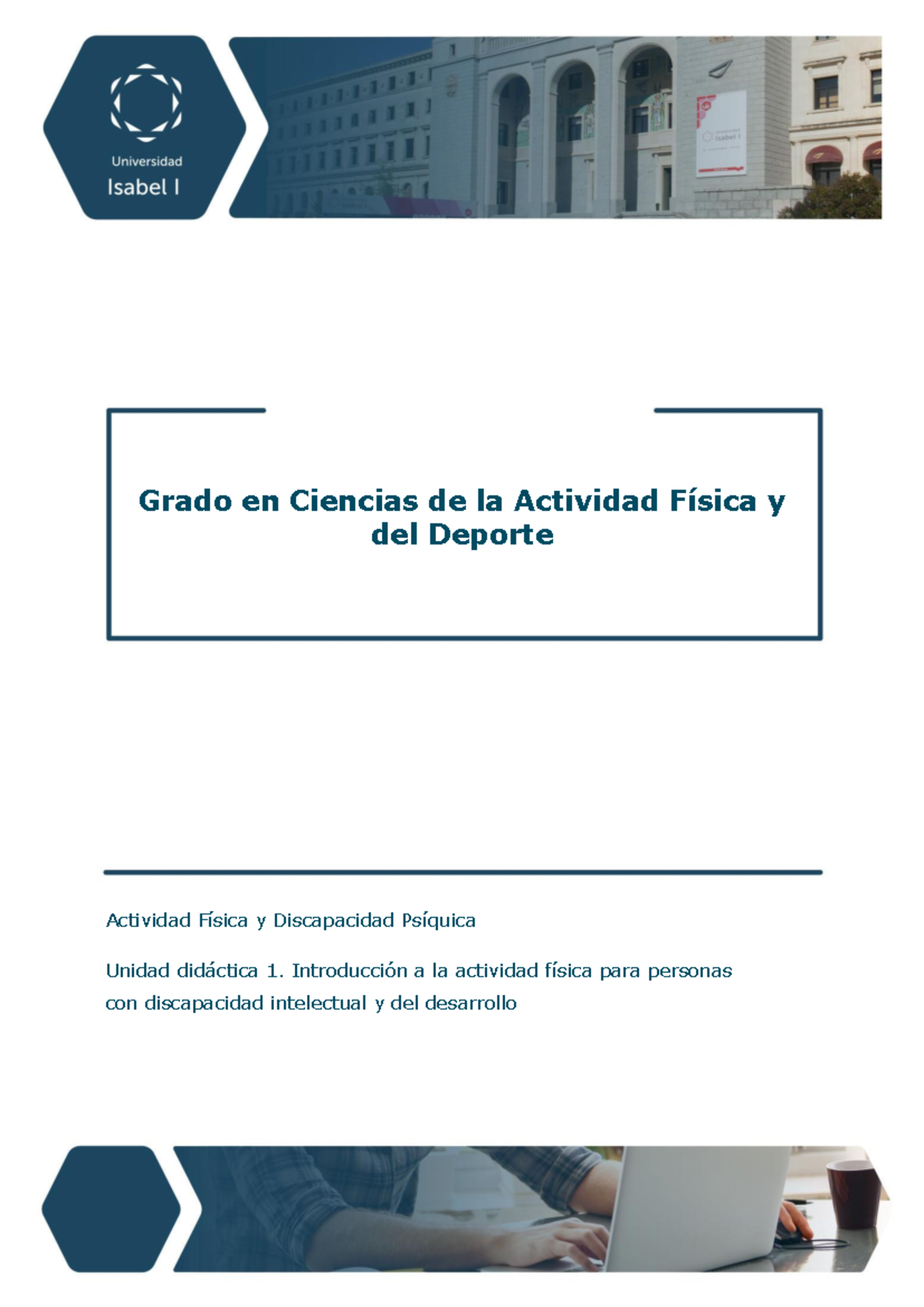 Ud1 act fisica discapacidad psiquica - Grado en Ciencias de la Actividad Física y del Deporte ...