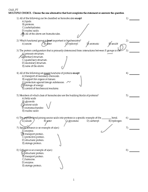 Biophysics practice questions for last lecture by Y - Adıgüzel 1. Which ...