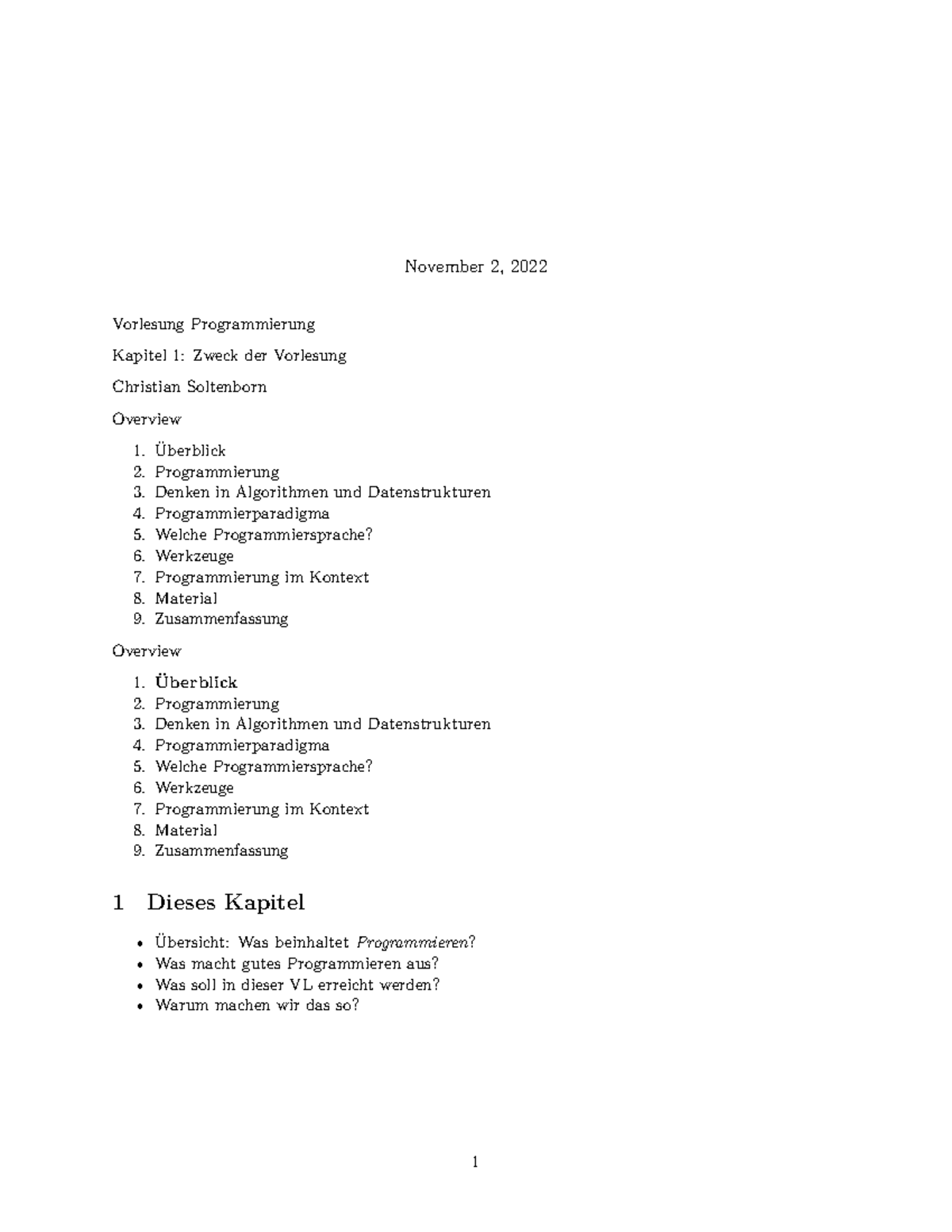 programmierung - Python Chap01 - November 2, 2022 Vorlesung ...