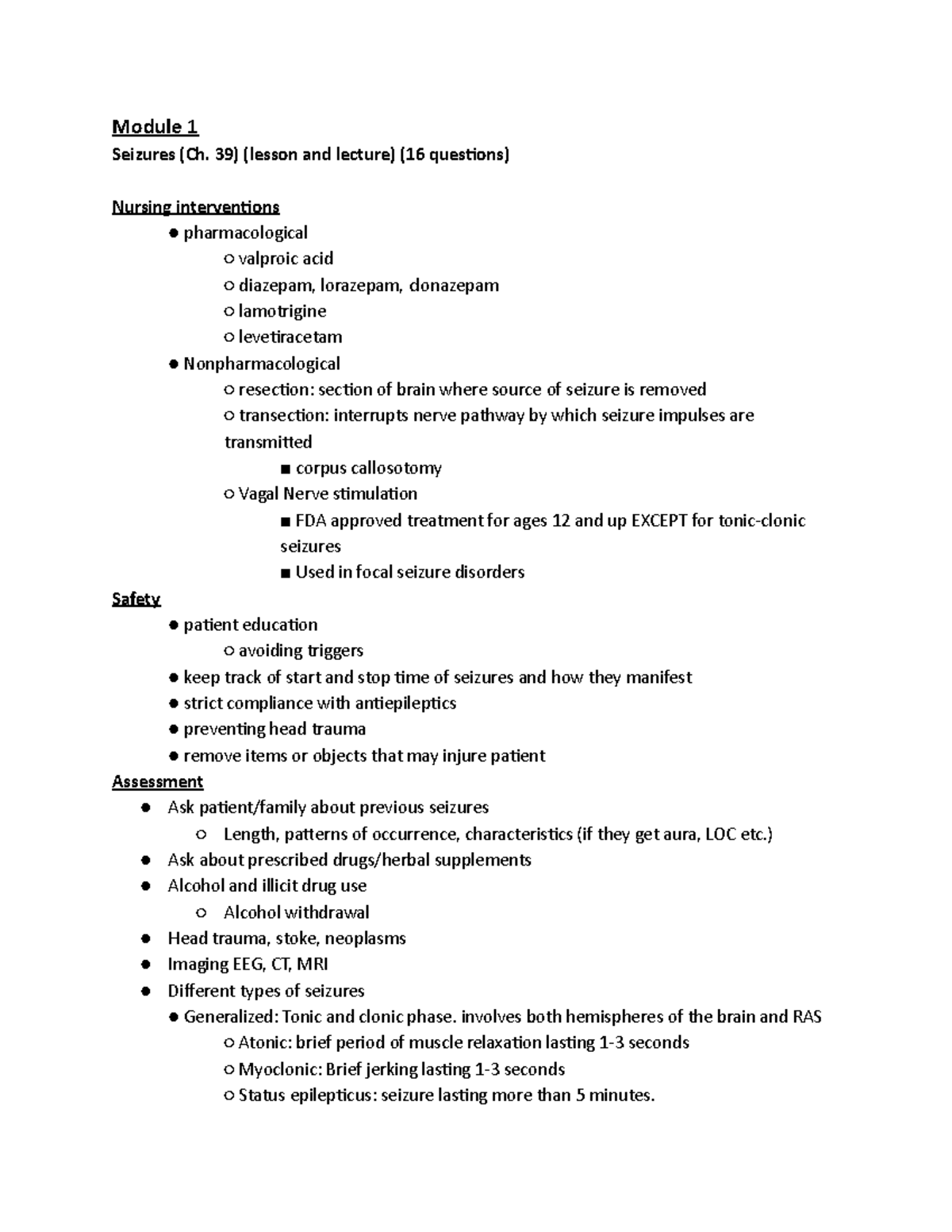 Exam 1 Study Guide - Anemia, DIC, Stroke, Thrombocytopenia, Cirrhosis ...