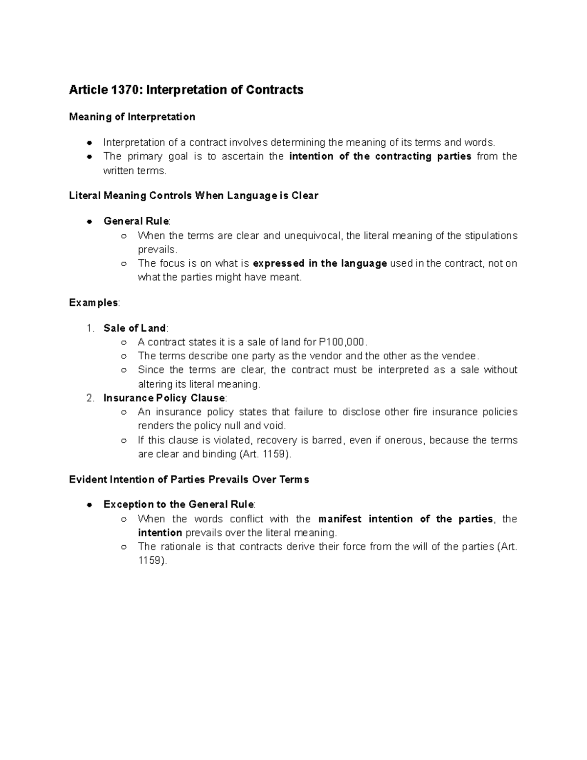 Oblicon Reviewer (16) - Summary The Law on Obligations and Contracts ... Oblicon Reviewer (16) - Summary The Law on Obligations and Contracts ...