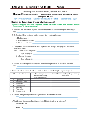 Microbiology (Reflection) Baton Rouge Community College - Chapter 8 ...