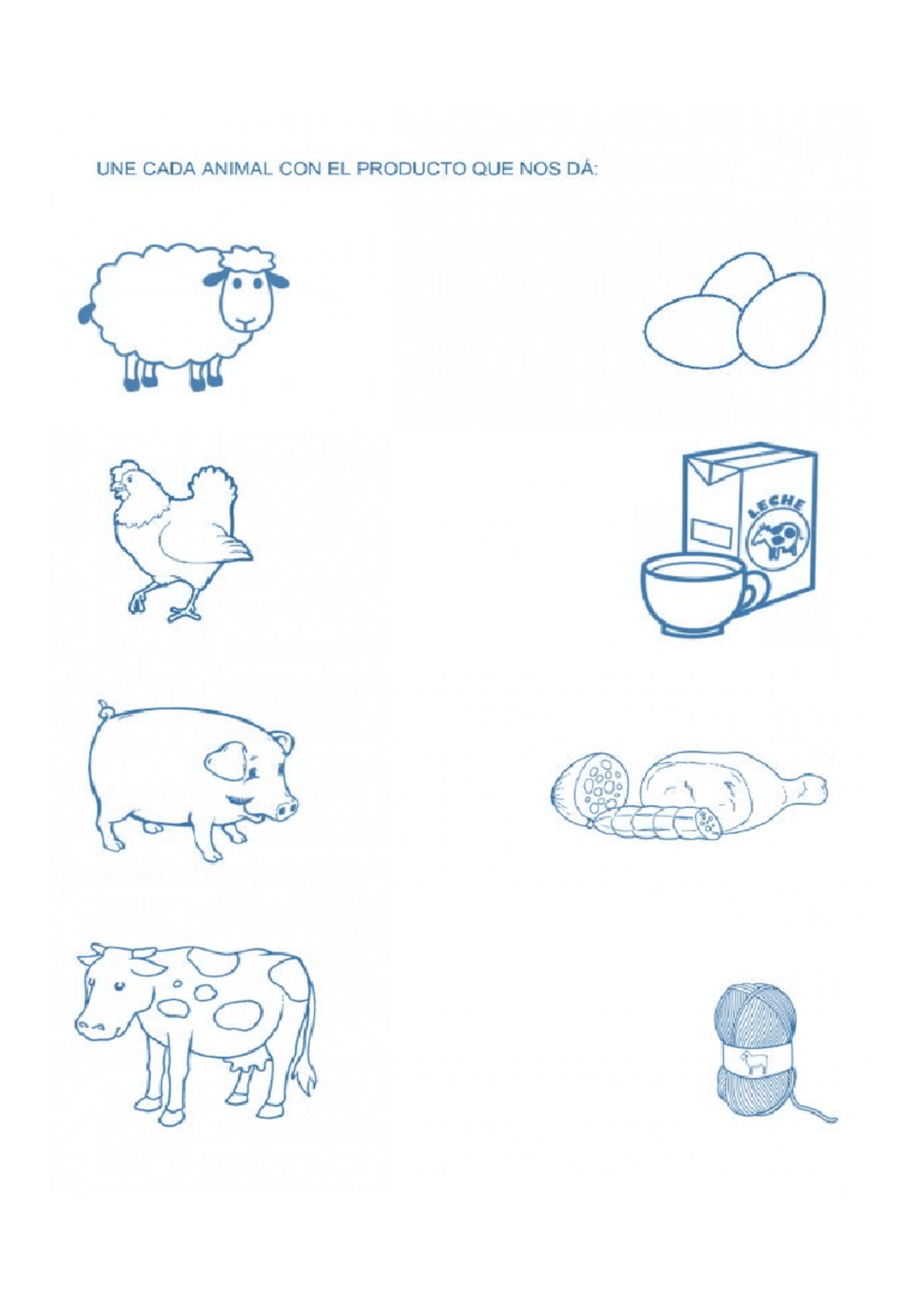 Animales - Comunicación integral - UNE CADA ANIMAL CON EL PRODUCTO QUE ...