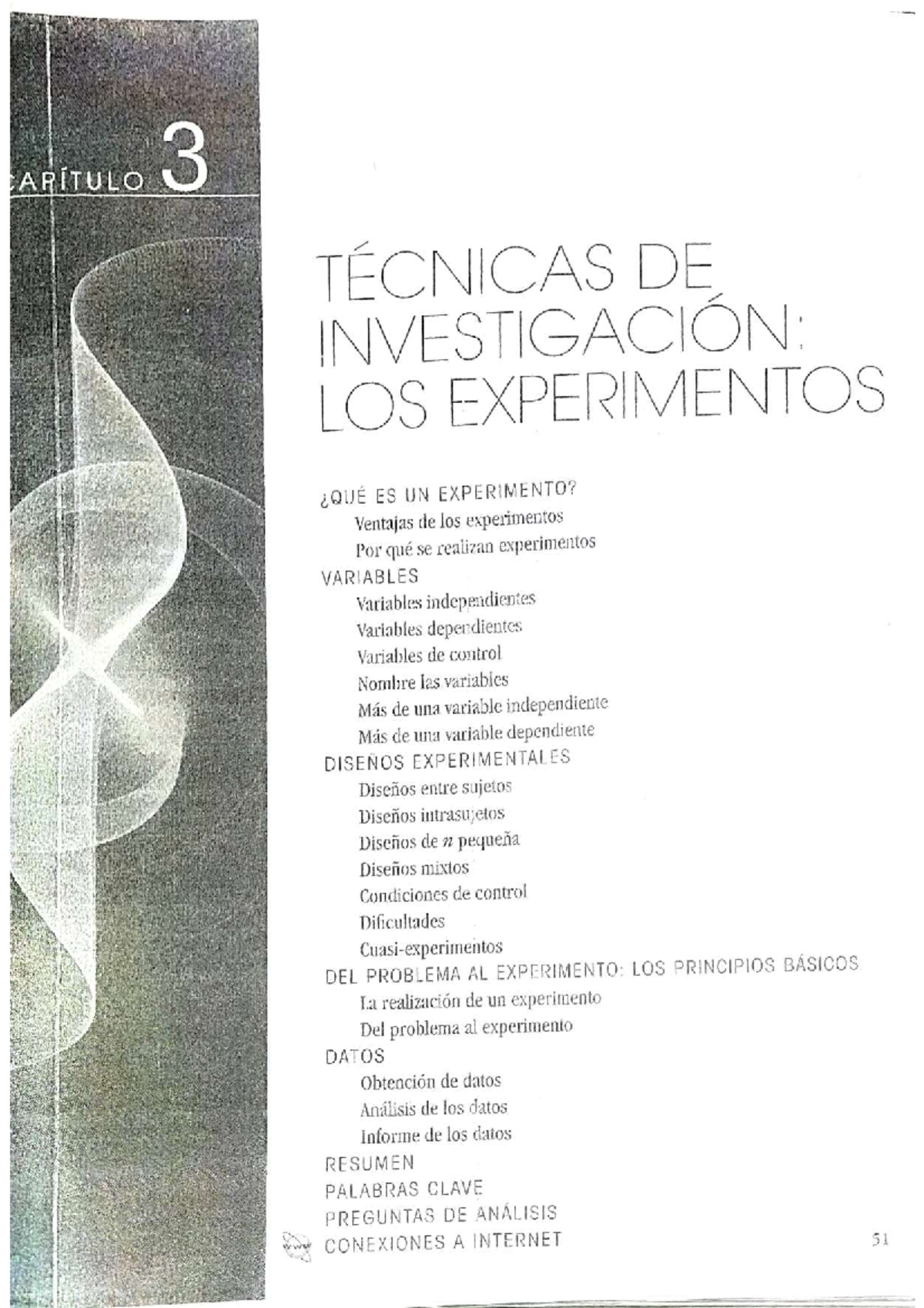 Los Experimentos - texto pscologia - TÉCNICAS DE INVESTIGACION: LOS EXPERIMENTOS ES UN ...