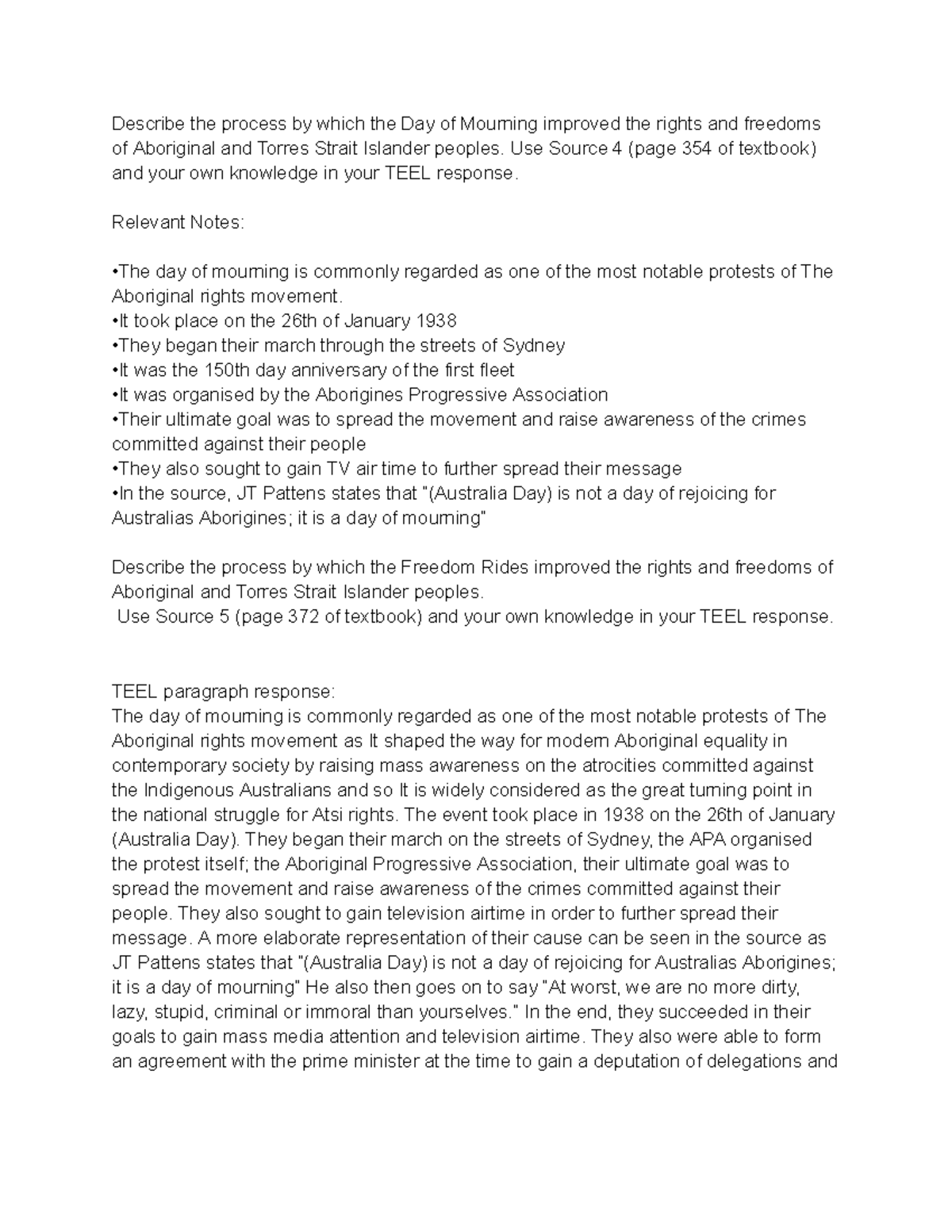 Rory Alan Gordon - Exam Study Notes - Describe the process by which the ...