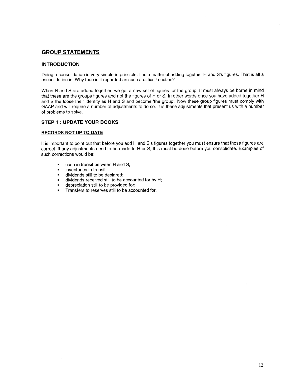 FAC2602- Group- Statements - FAC2602 - Studocu