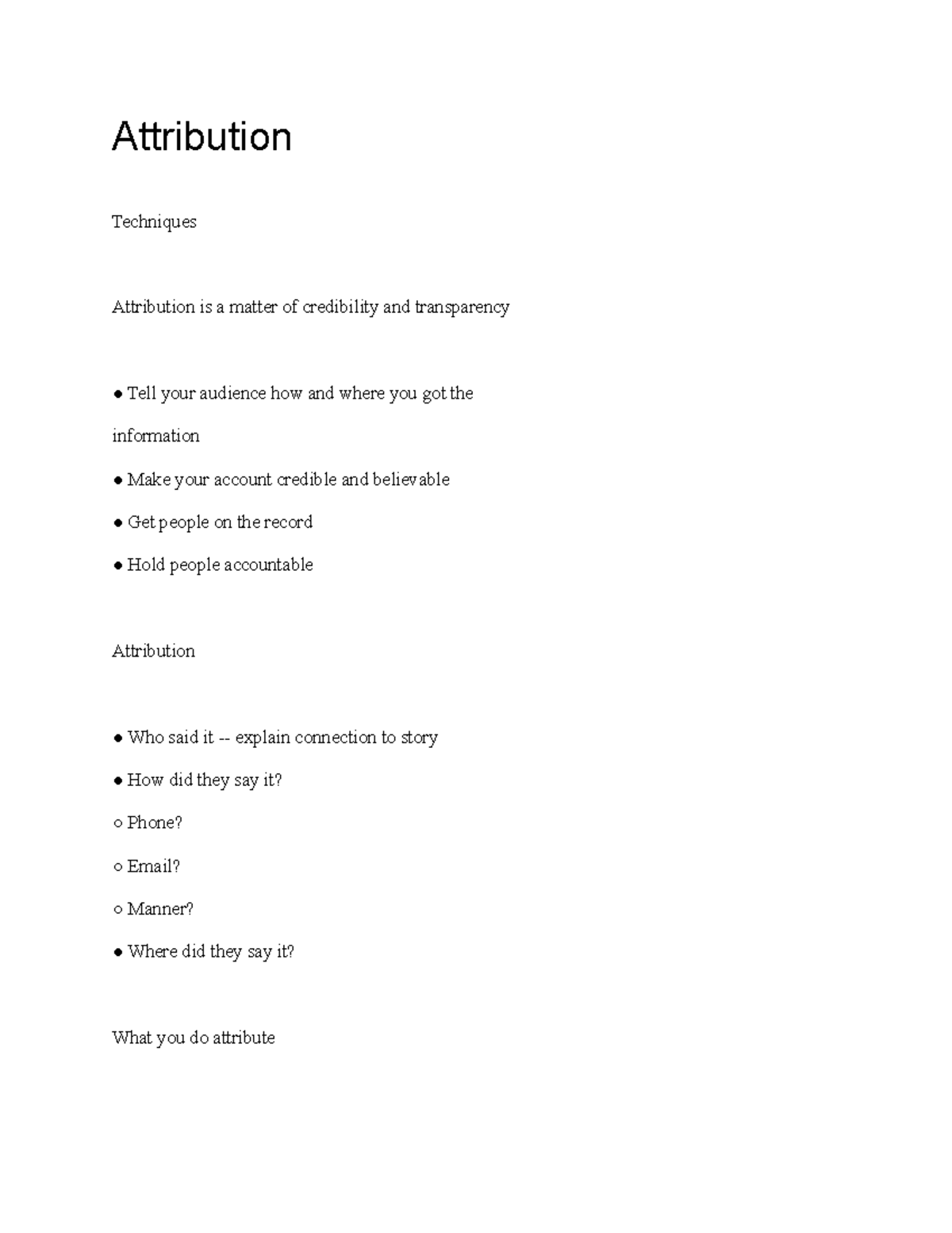 Attribution - how to properly attribute for com 333 notes - Attribution ...