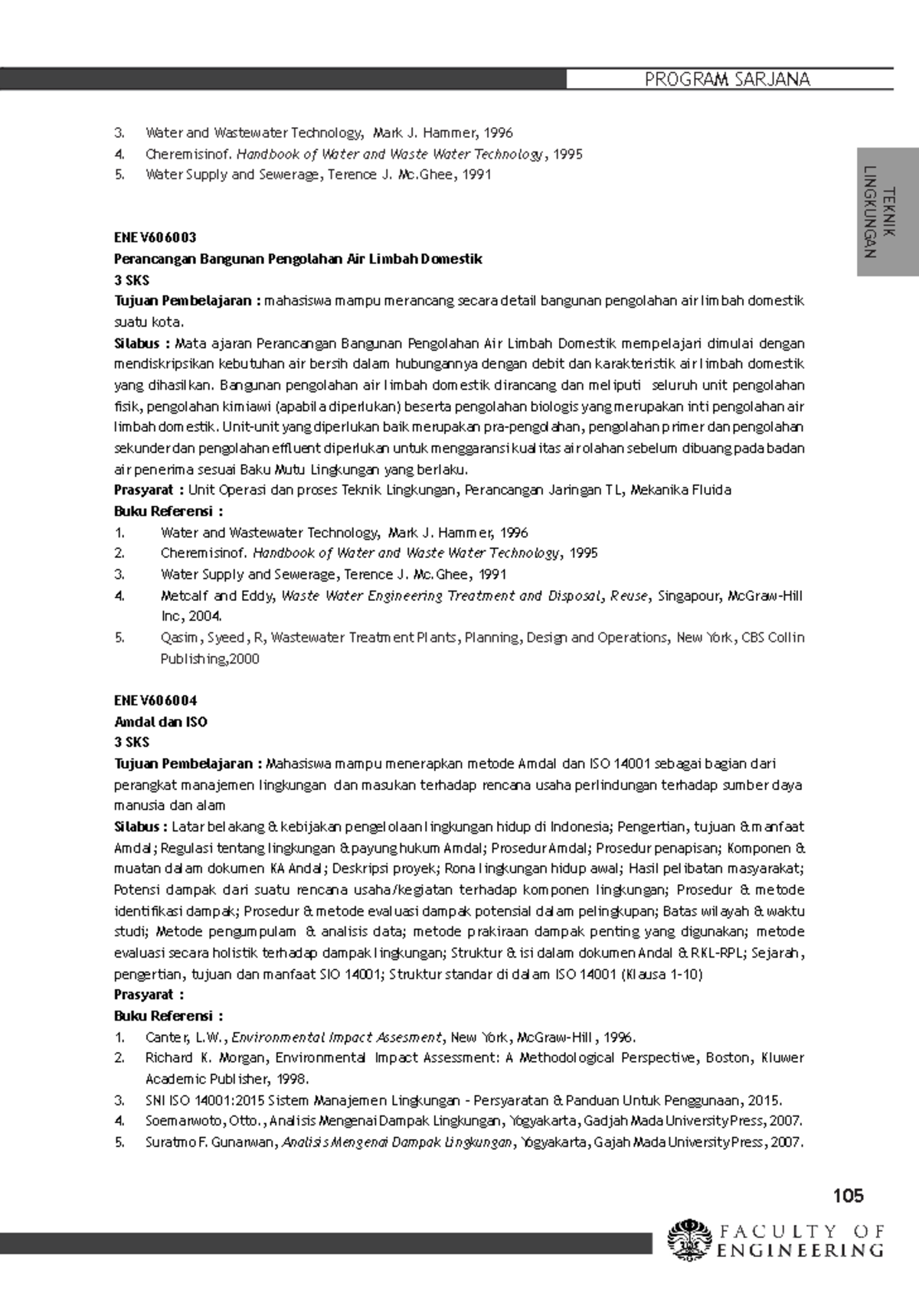 BUKU Sipil Indonesia 36 - 105 Water and Wastewater Technology, Mark J ...