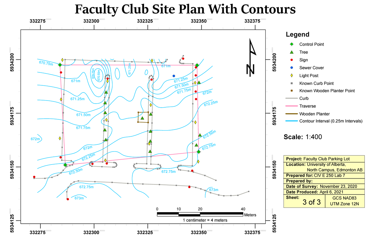 Sample Contour Plan - ! A A! A!! A " " " " " " " "" - Studocu