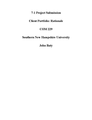 COM 213 annotated bibligraphy assignment - COM 213 Module Two Activity Template Annotated - Studocu