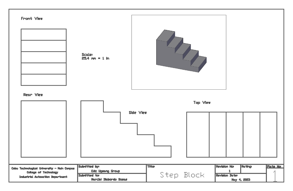 Machining Process - Step block - English semantics and pragmatics - Studocu