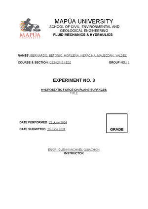 Hyd 11 - hydraulics notes - Review Innovations CE Review for April 2023 ...