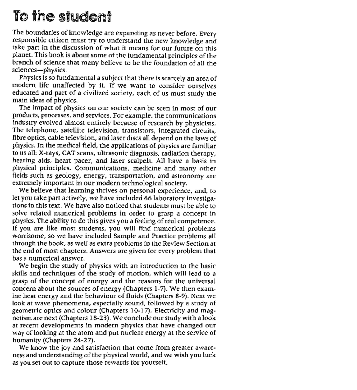 1. Simple Motion0. Table of Contents0. Table of Contents0. Table of ...