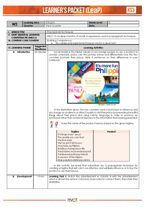 TOS (Summative Test) - Example - Topic: Rational Algebraic Expressions ...