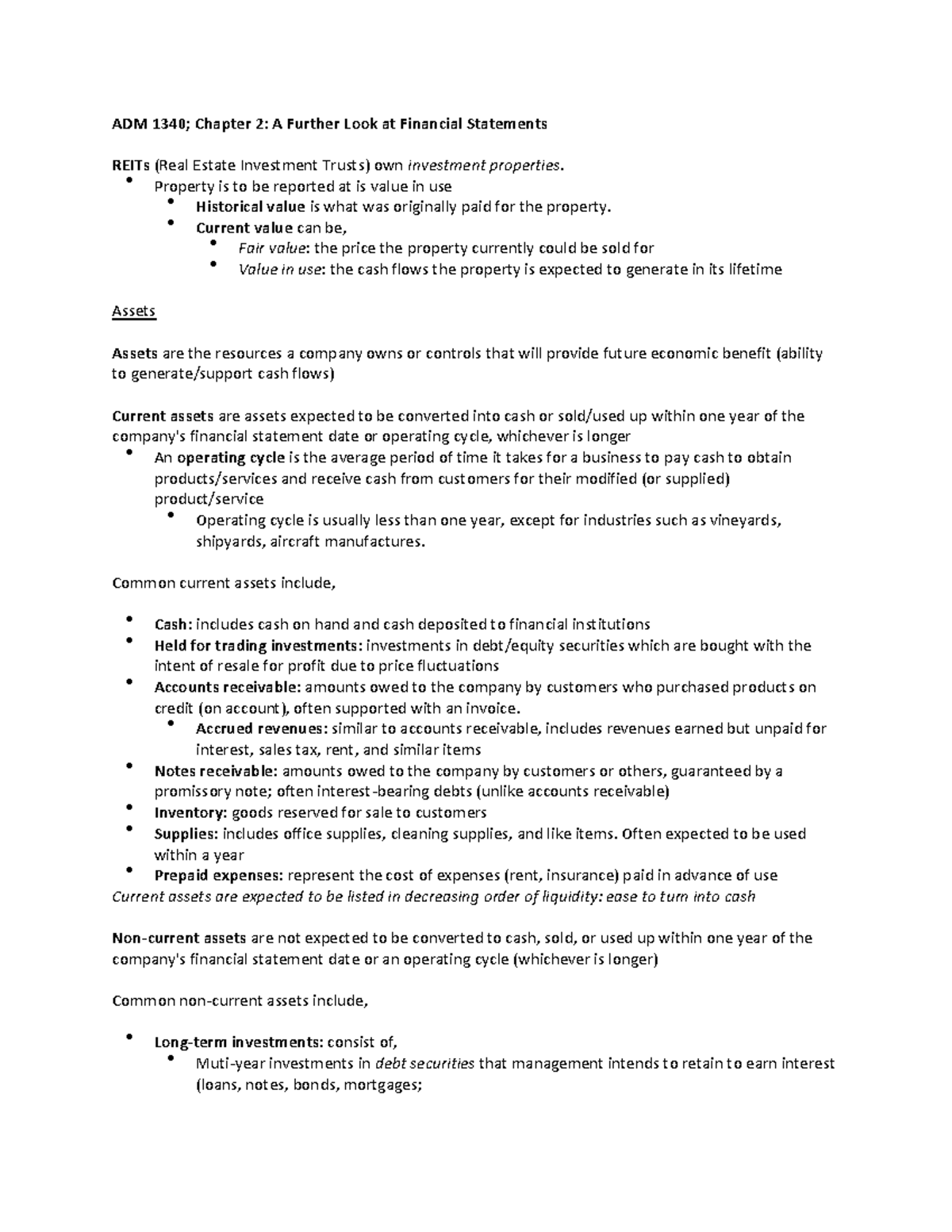 ADM 1340; Chapter 2 - Lecture notes 2 - Warning: TT: undefined function ...