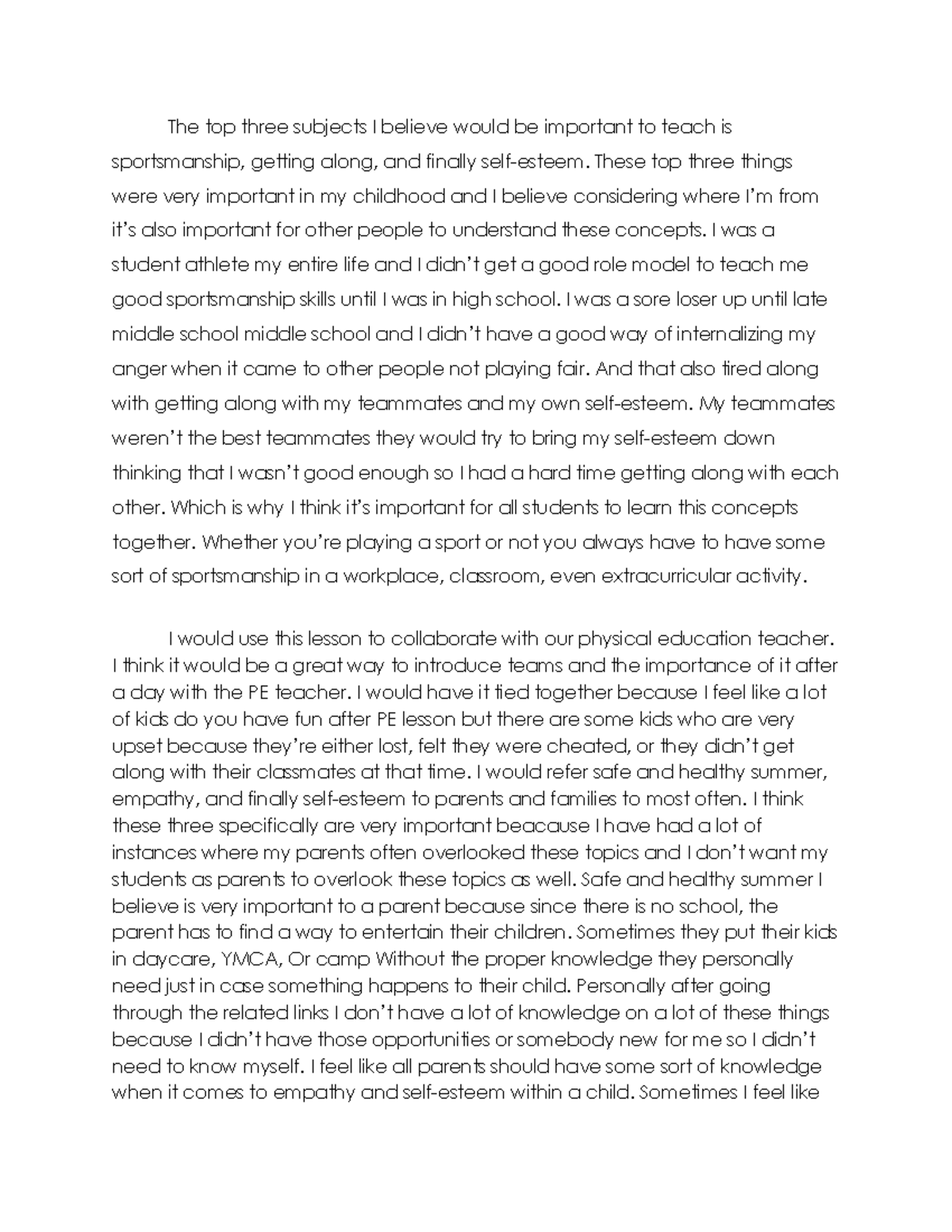 Kids Health - a mandatory discussion about the topic of the week - The ...