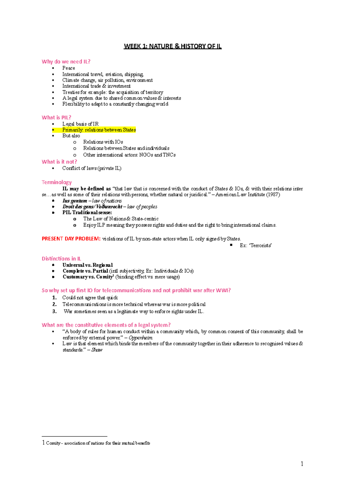 WEEK 1 final print PIL - Introduction to PIL (Short history) - WEEK 1 ...
