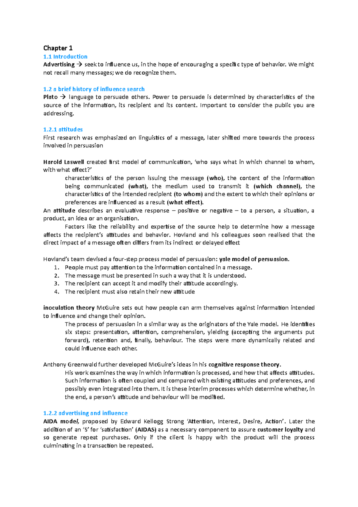 persuasive-communication-summary-chapter-1-1-introduction-advertising