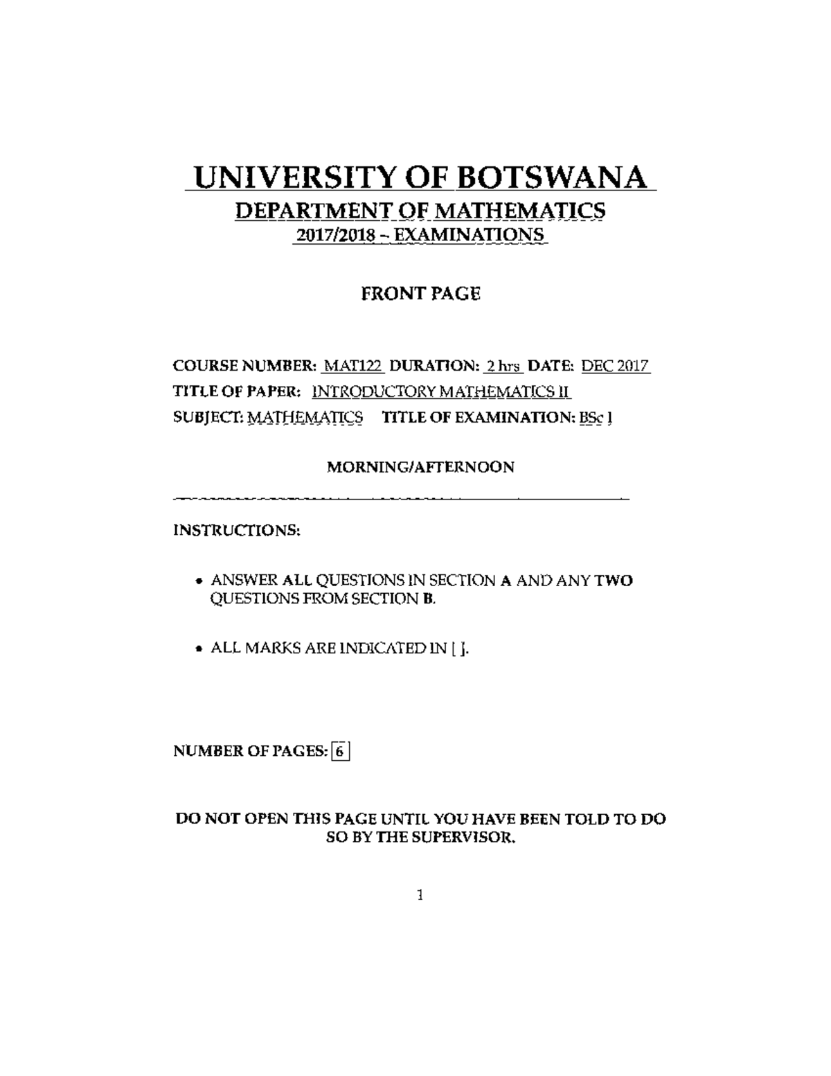 Mathematics study mat - Introduction to Calculus - Studocu
