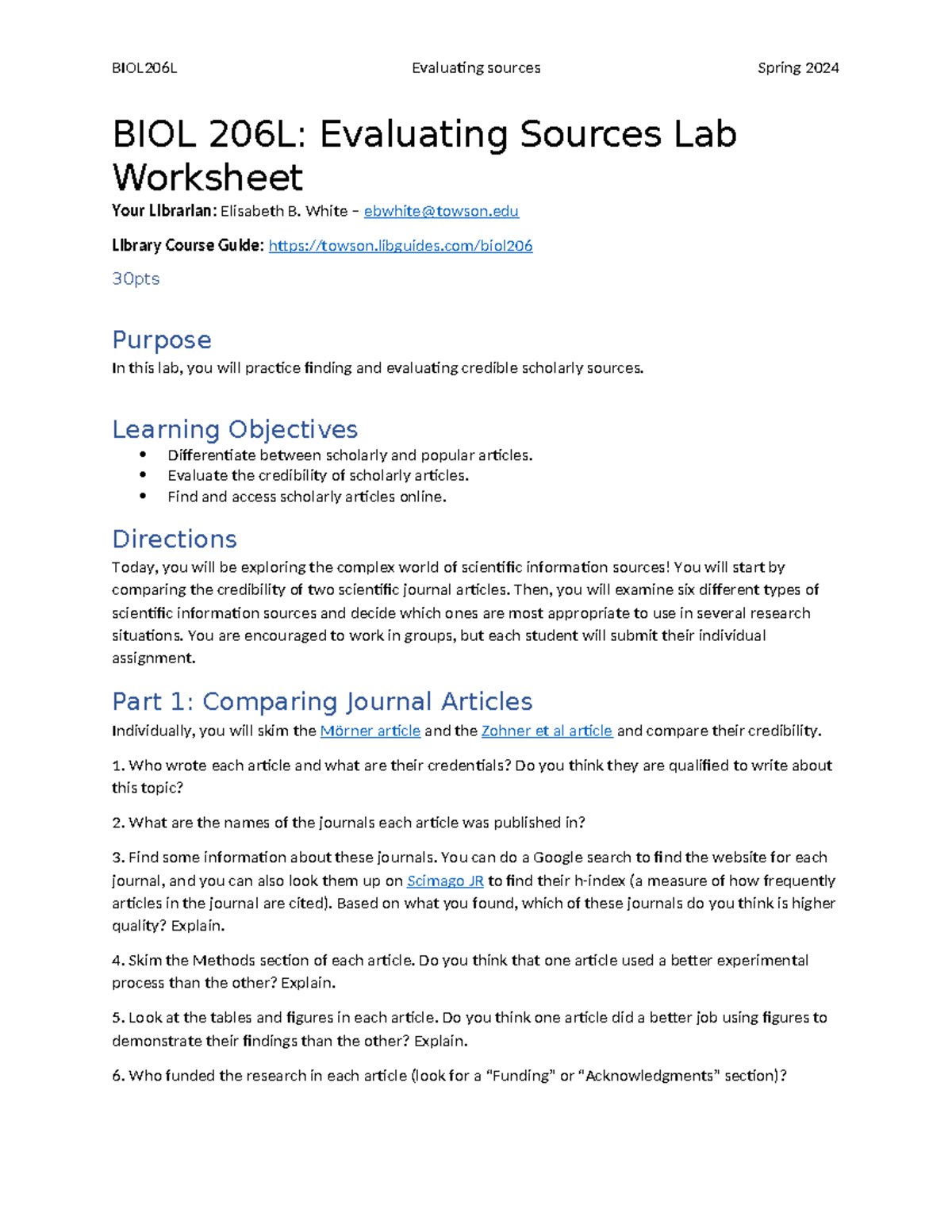 BIOL206L-SP24-Evaluating Sources Handout - student - BIOL206L ...