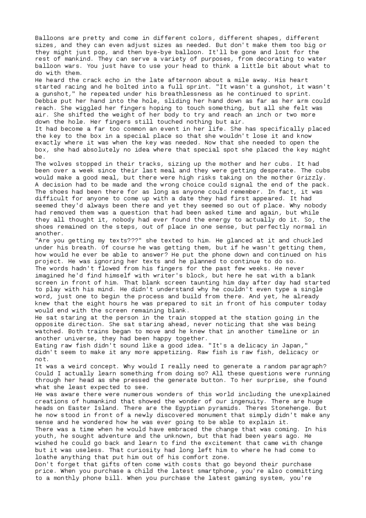 ACC101 Response 4 - accounting practice material - Balloons are pretty ...