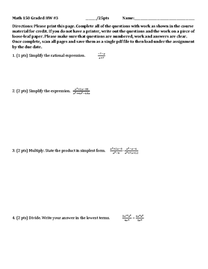 Math 150 graded hw #7 - hw 7 - Math 150 Graded HW #7 _________/25pts ...