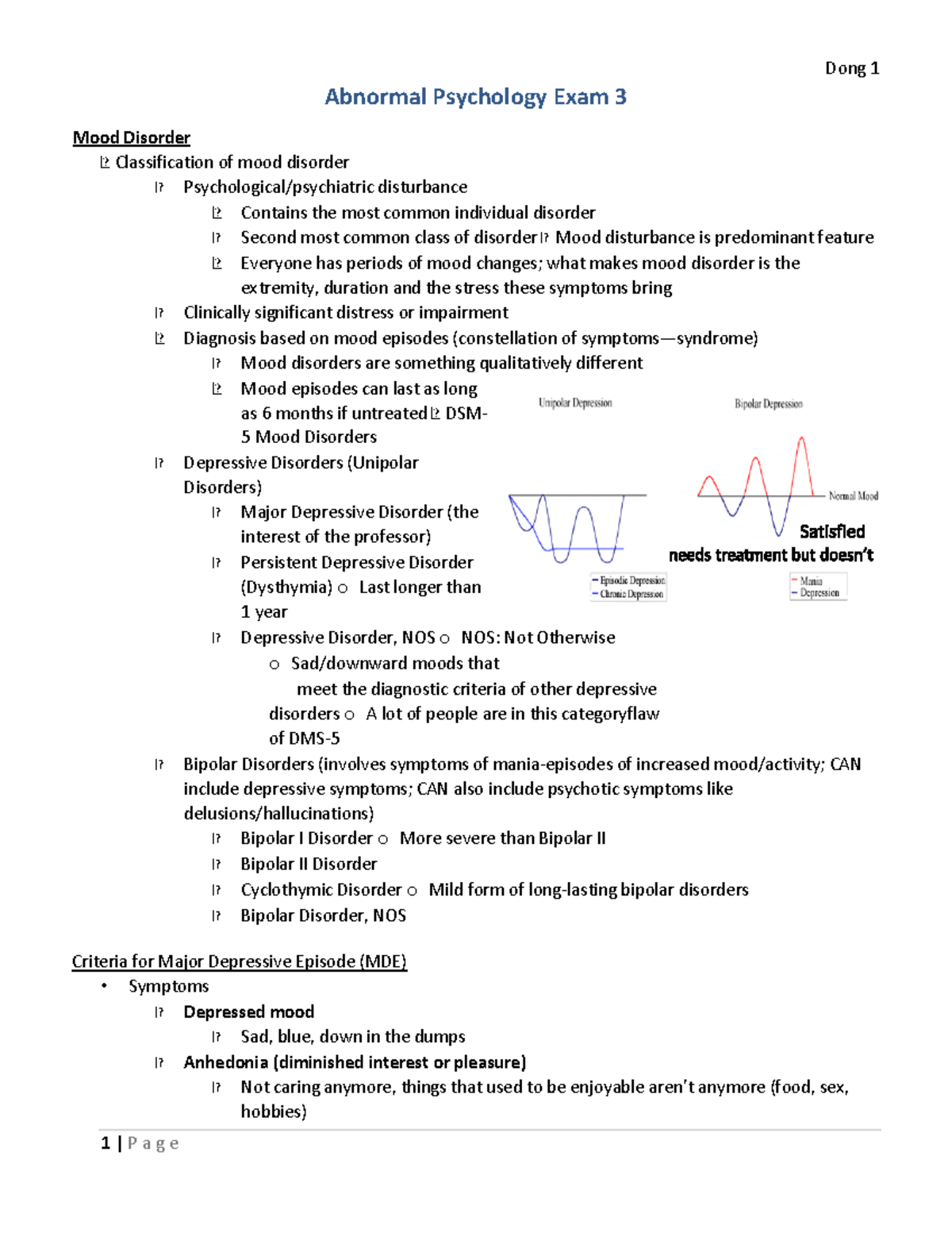 Abnormal Psychology Exam 3 - Psychomotor retardation: a slowing-down of ...
