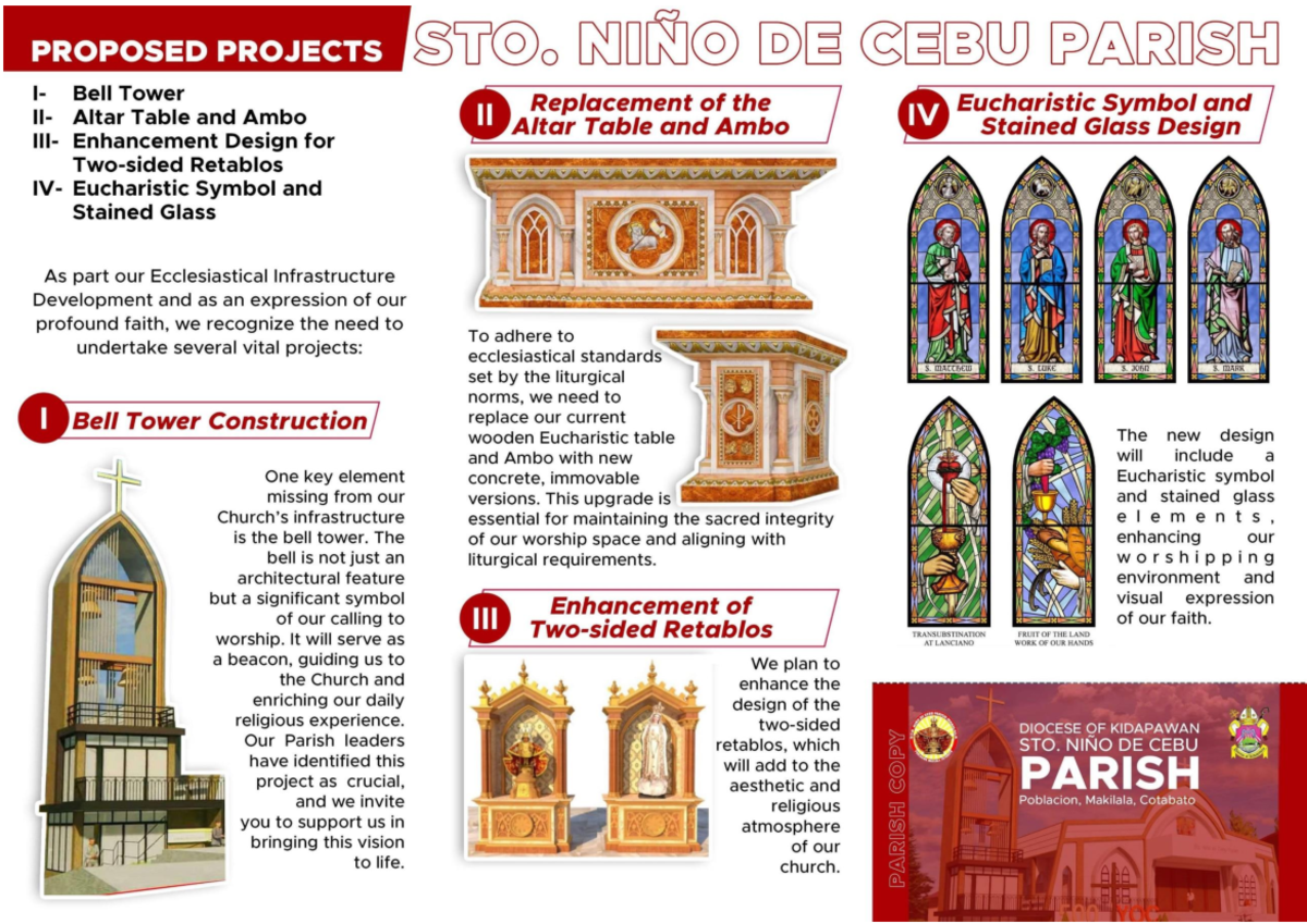 Final NA NI hghhh - PROPOSED PROJECTS STO. NINO DE CEBU PARISH Bell ...