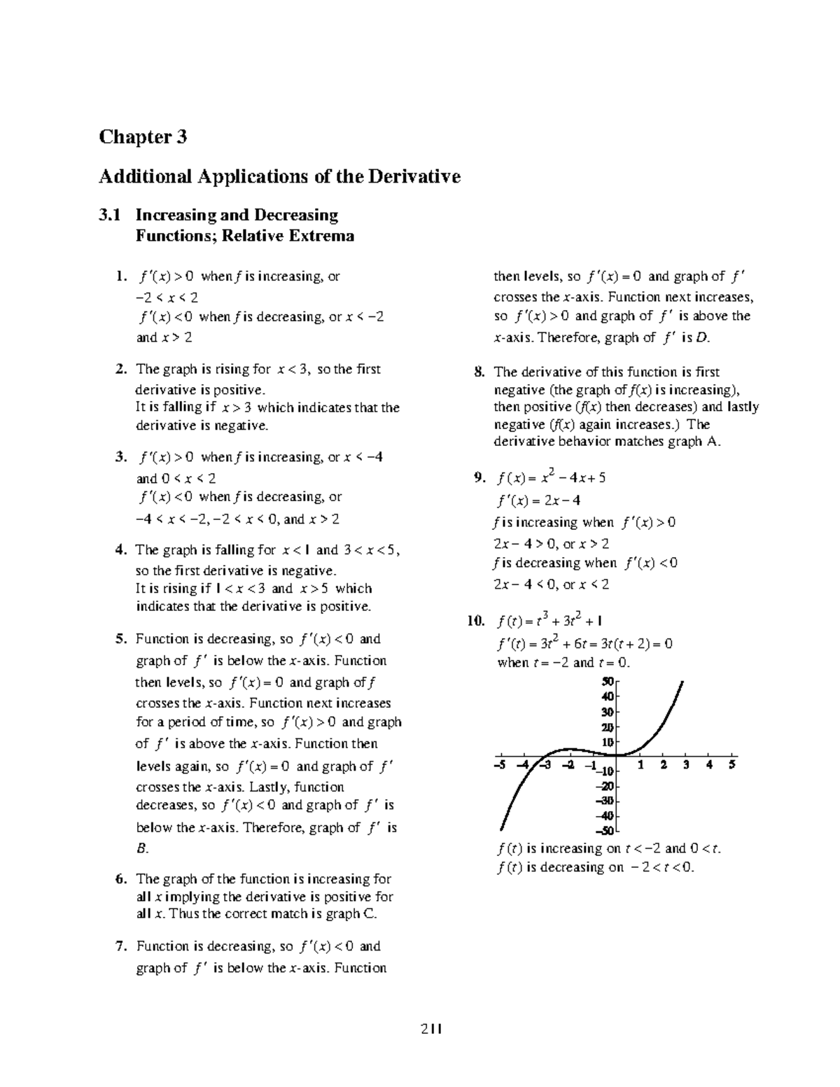 Chapter 3 Homework solutions : 3.0 -3.1 - 211 Chapter 3 Additional ...